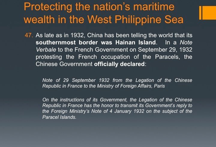 PROTECTING THE NATION’S MARINE WEALTH IN THE WEST PHILIPPINE SEA ...