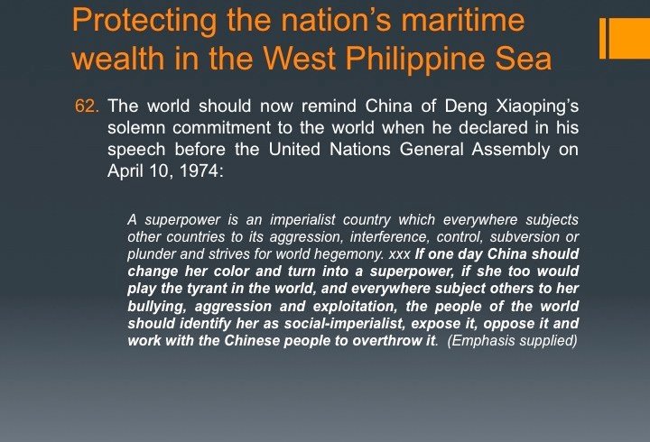PROTECTING THE NATION’S MARINE WEALTH IN THE WEST PHILIPPINE SEA ...